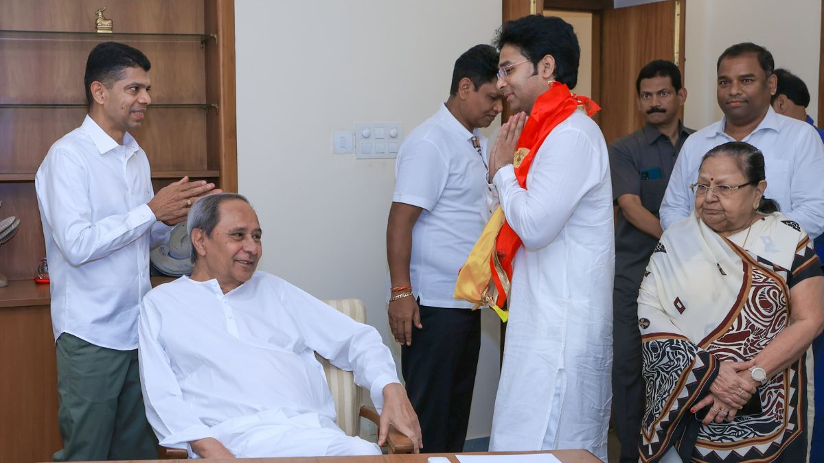 LOK SABHA ELECTION 2024 arabinda mohapatra son of former minister bijoy ...