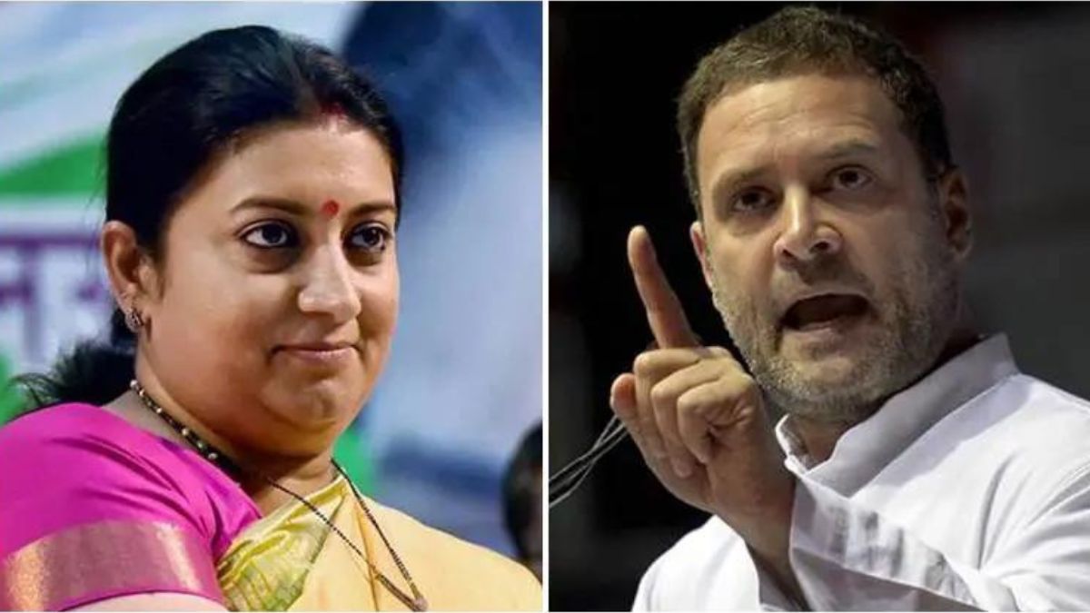 Lok Sabha elections 2024: Useless MP who did no work Smriti Irani attacks Rahul Gandhi Amethi ...