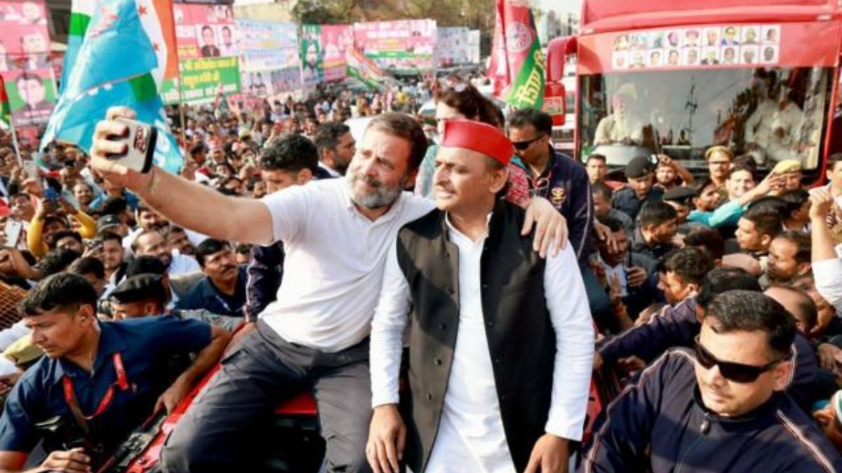 lok sabha elections 2024 samajwadi party congress pda alliance against ...