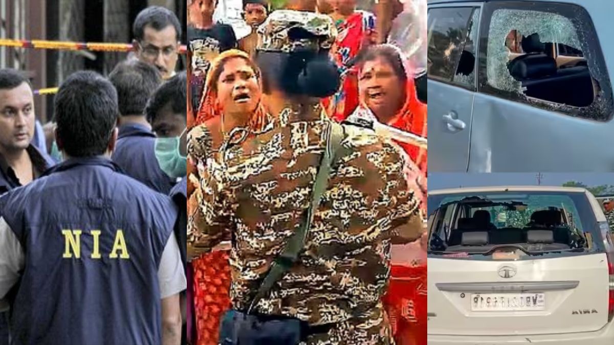 west bengal bupatinagar nia team attacked ed sandeshkhali cbi central agencies officers security ...