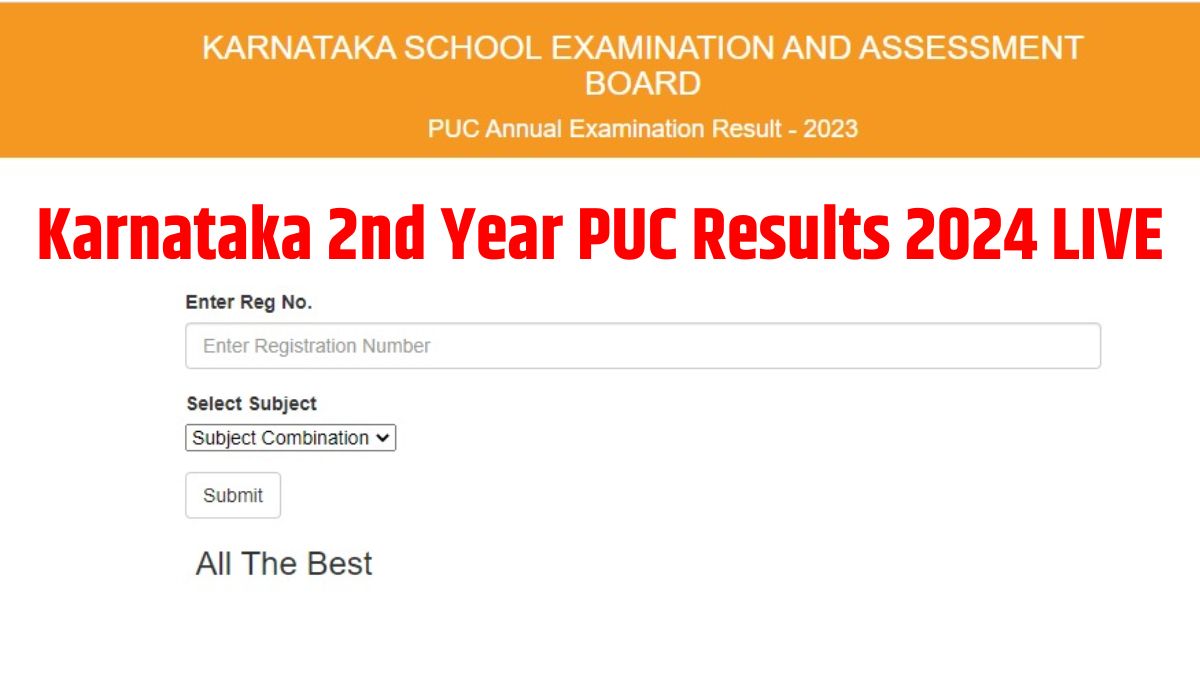 जारी हुए कर्नाटक सेकेंड पीयूसी परीक्षा परिणाम, ऑफिशियल वेबसाइट पर ऐसे ...