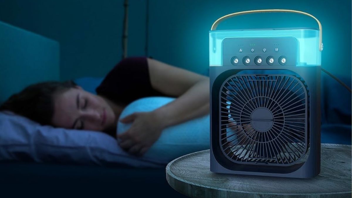 Cheapest portable AC mini under 1300 rupees cooler fan for room cooling ...