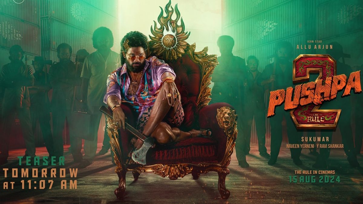 Pushpa 2 Teaser Release: Pushpa 2 Teaser Will be Release on Allu Arjun Birthday 8 April 2024 ...