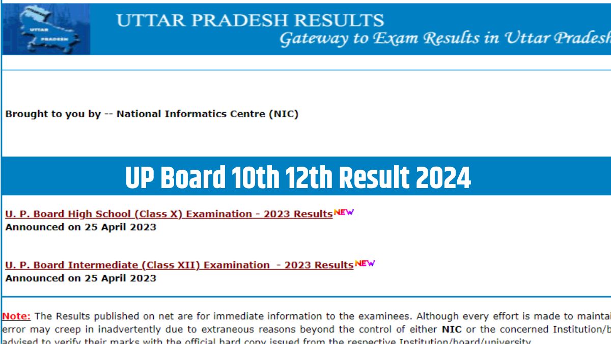 UP Board 10th 12th Result 2024 Date Time Kab Aayega, Sarkari Result ...