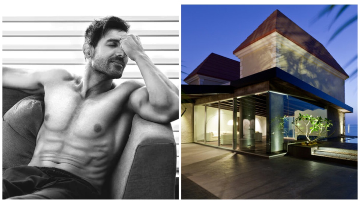 Bollywood actor John Abraham house inside look pictures Villa in the ...
