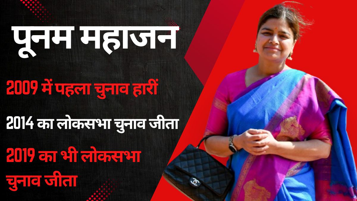 who is poonam Mahajan bjp cut ticket pramod mahajan daughter mumbai ...