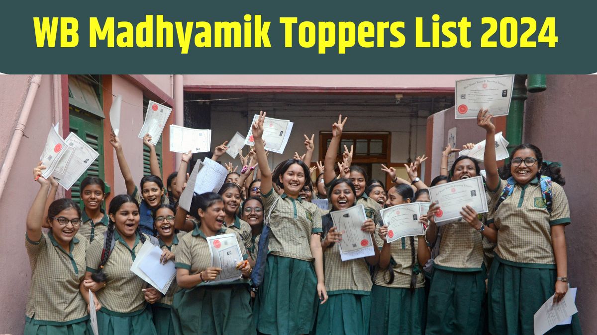WB Madhyamik Toppers List OUT 2024 WB Board 10th Division Wise Topper ...