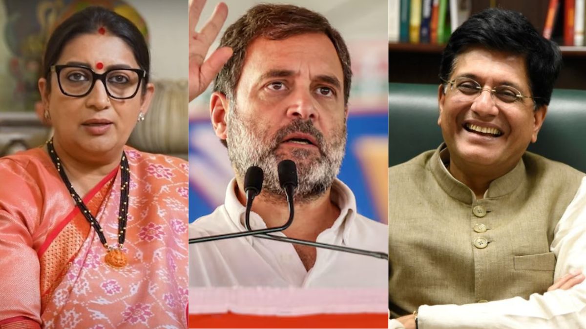 lok sabha chunav 2024 5th phase voting high profile seats rahul gandhi smriti irani piyush goyal ...