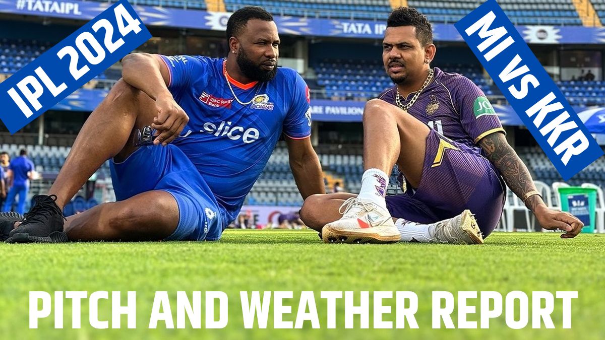 MI vs KKR IPL 2024 Wankhede Stadium Pitch Report: Mumbai vs Kolkata Pitch Report And Mumbai ...