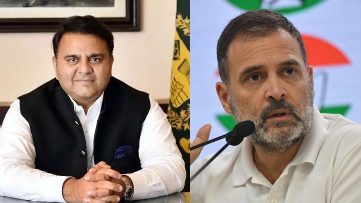 pakistan leader fawad chaudhry praised congress rahul gandhi wealth ...