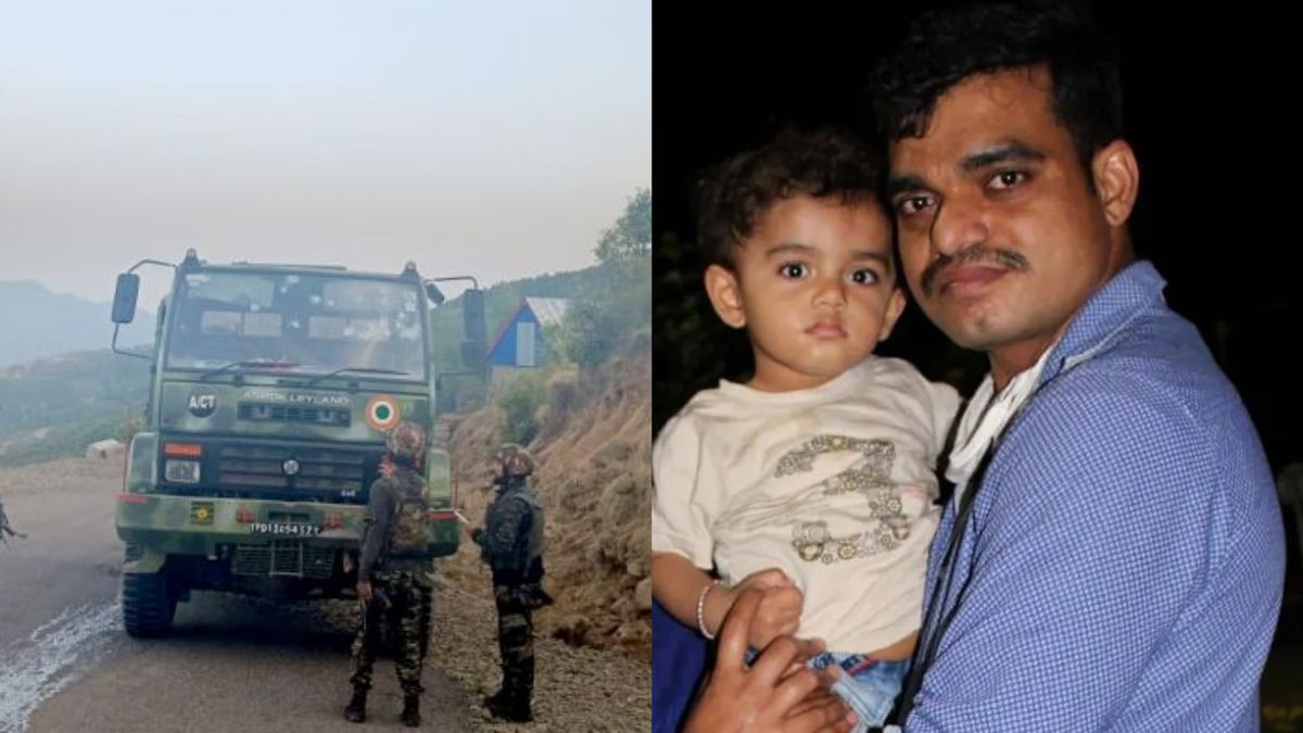 poonch terror attack iaf vikky pahade martyred return home son birthday ...