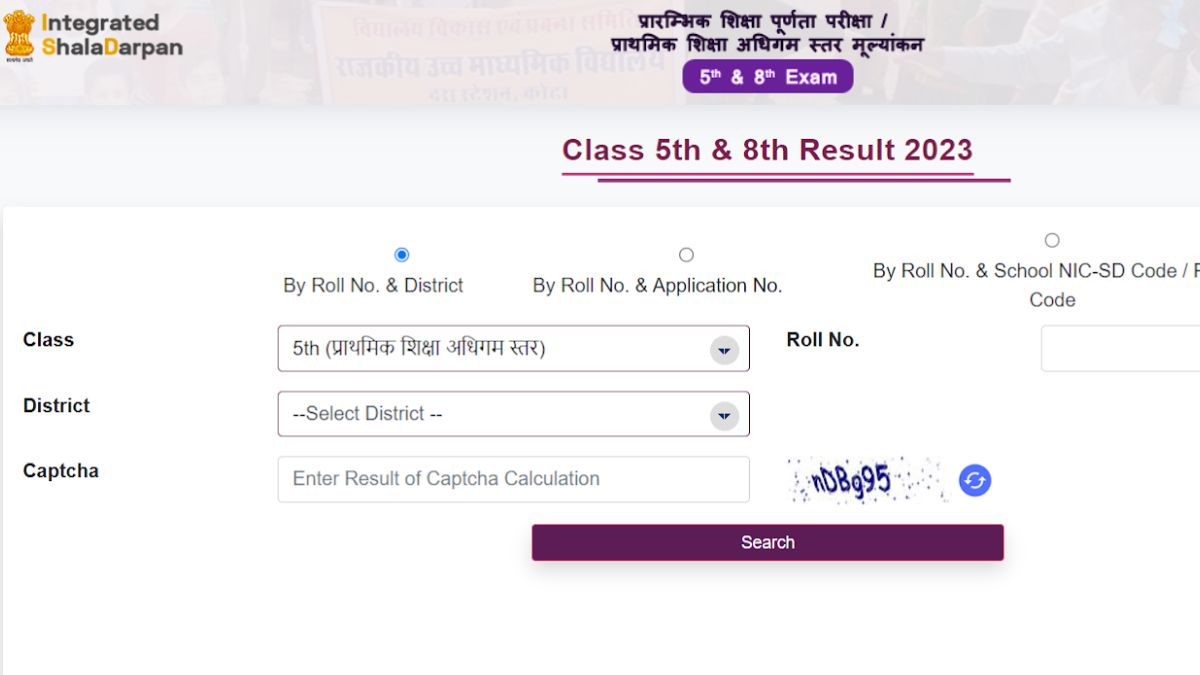 RBSE 5th 8th Result 2024: Rajasthan Board 5th 8th result 2024 Date And ...
