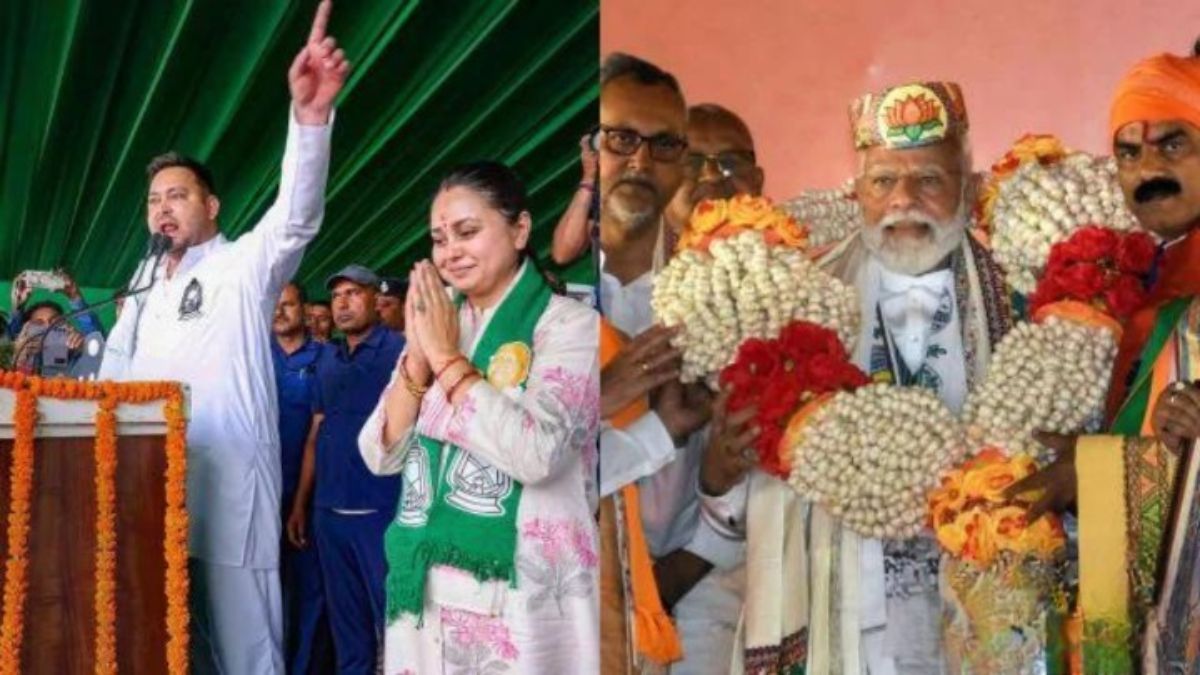 Bihar yadav belt Tejashwi Yadav PM Narendra Modi Nitish Kumar loksabha elections third phase ...