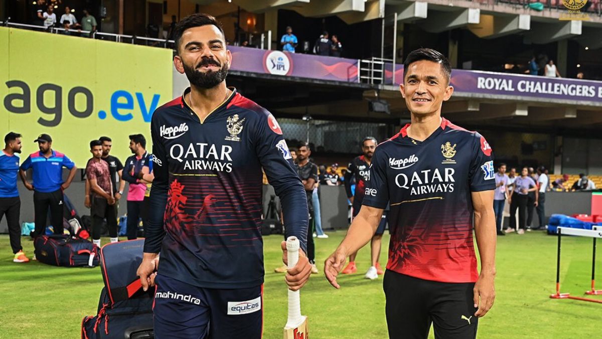 रिटायरमेंट के ऐलान से पहले सुनील छेत्री ने विराट कोहली को किया था मैसेज ...