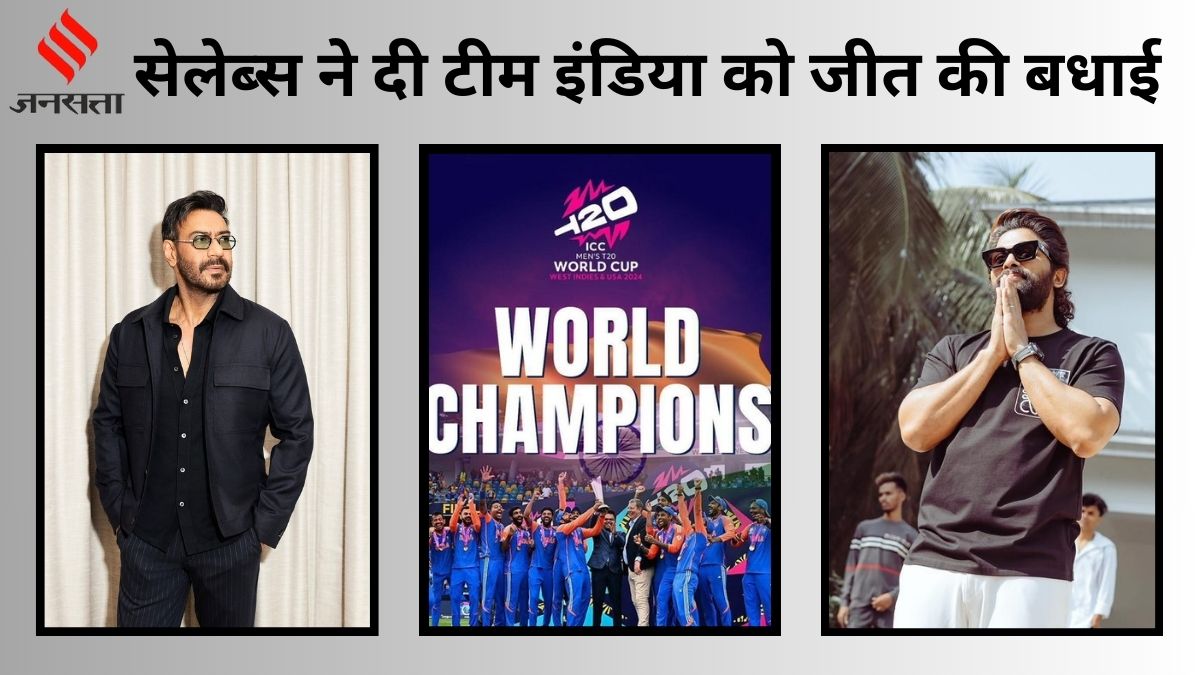 Bollywood South Celebs Who Congrats to Team India for Winning T20 World Cup | Jansatta