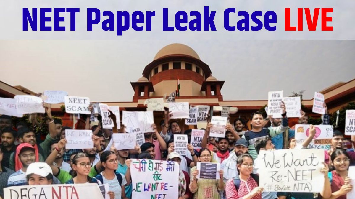 NEET paper leak case live, Supreme Court seeks response from Centre and ...