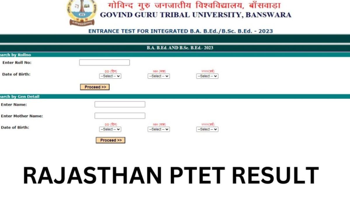 Rajasthan PTET Result, Cut-Off 2024 Date and Time Kab Aayega: Check ...