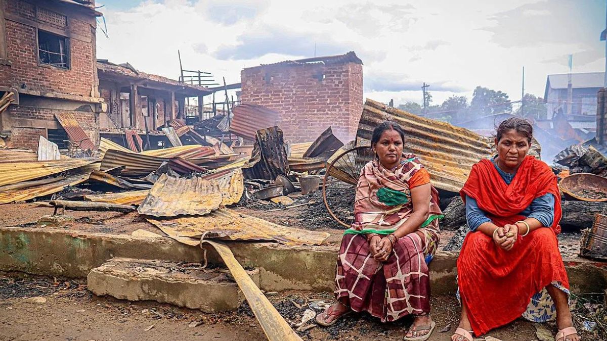 Manipur violence recovery in some area but still tension imphal meitei ...