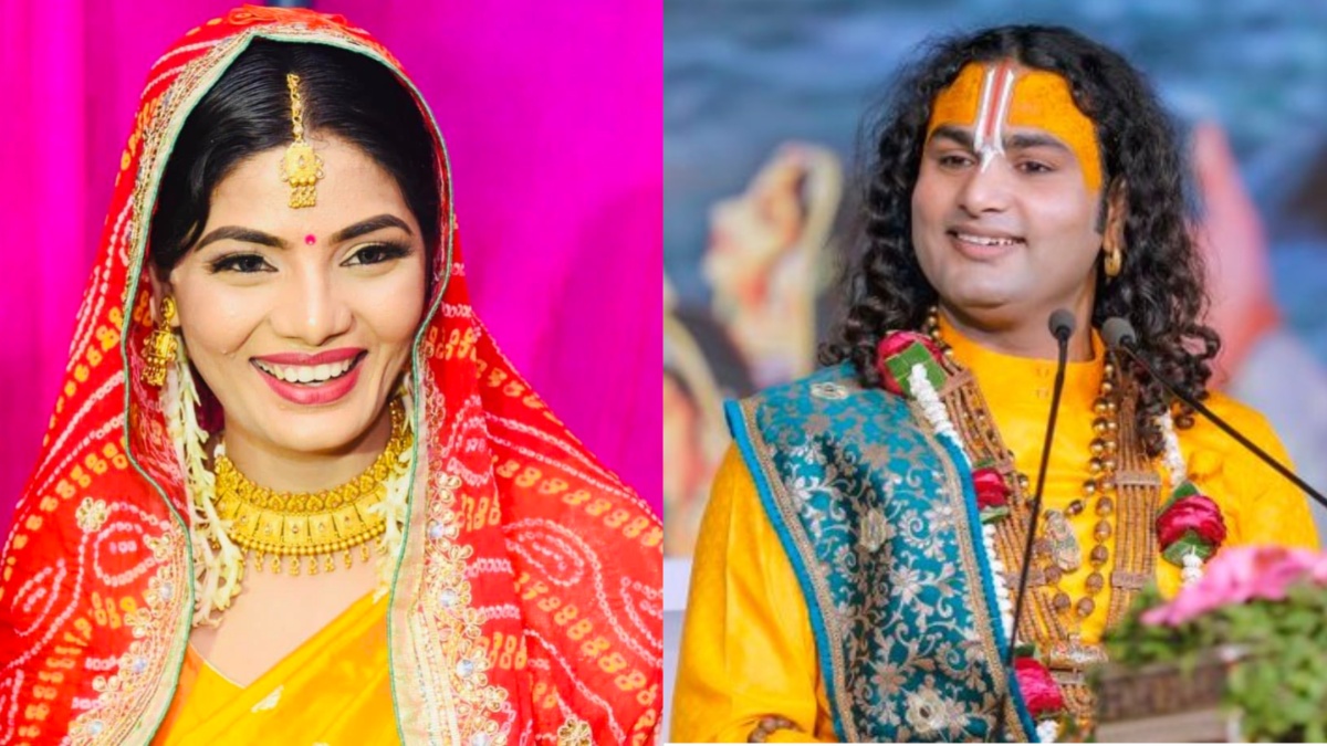 Neha Singh Rathore again targeted Anirudh Acharya From these Baba 'हिन्दू धर्म के दीमक हैं ...