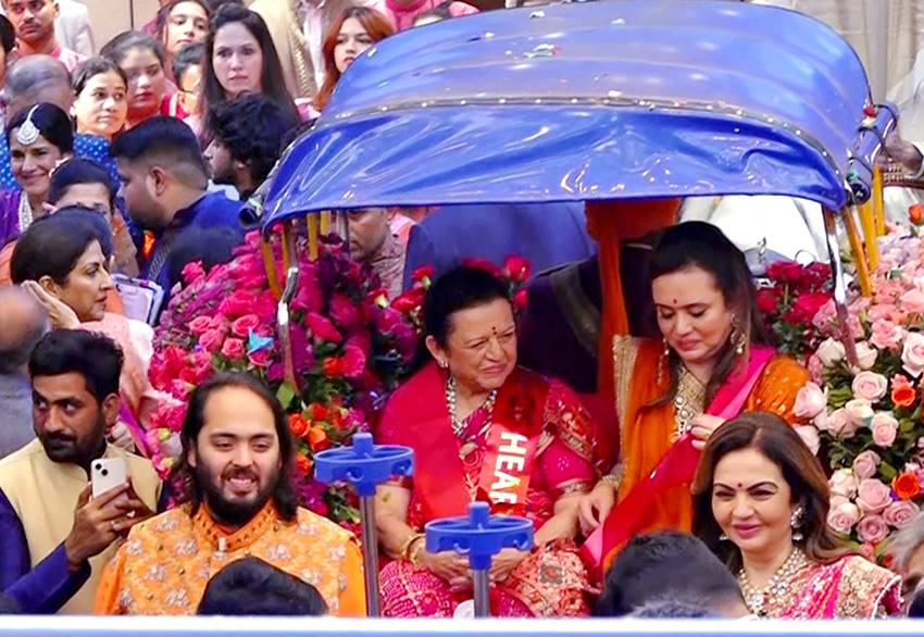 What is Mameru Anant Ambani Radhika Merchent Wedding Rituals Started ...