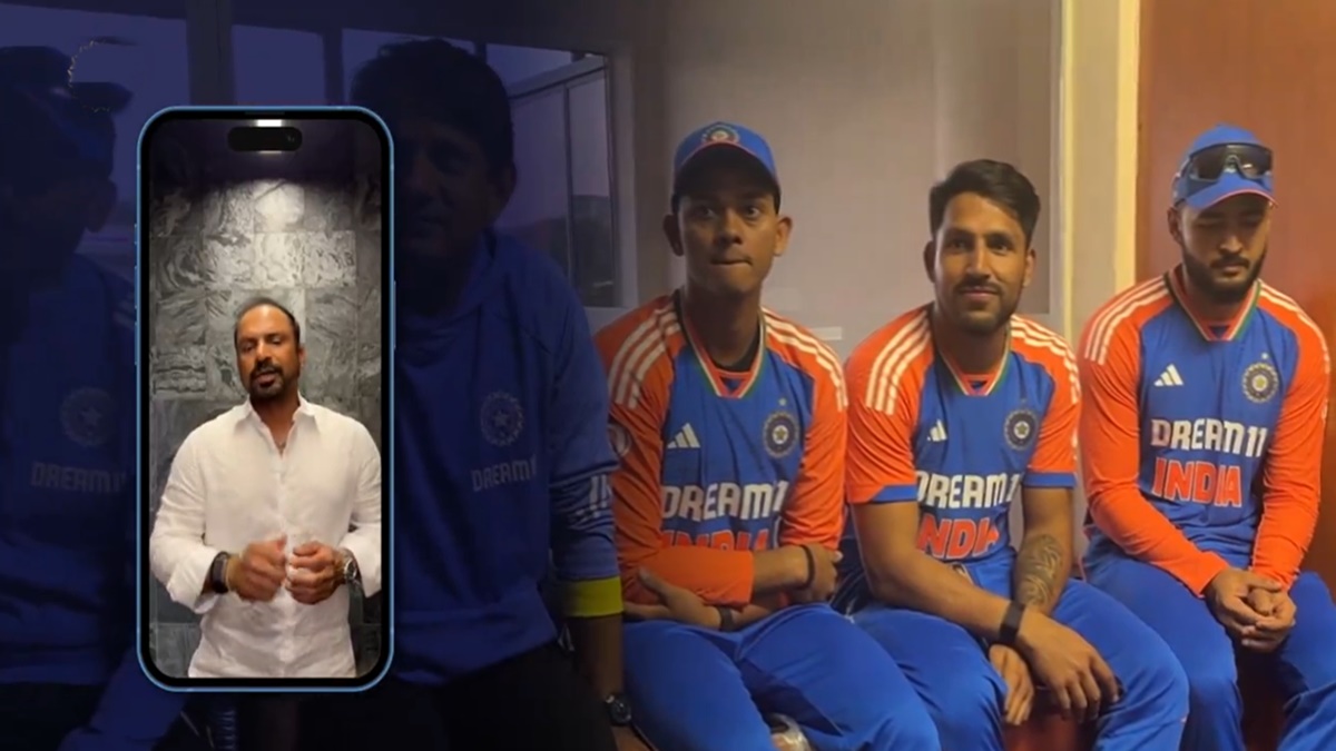 IND vs ZIM T20I Fielder of the Series award Rinku Singh T DilliP VIDEO ...