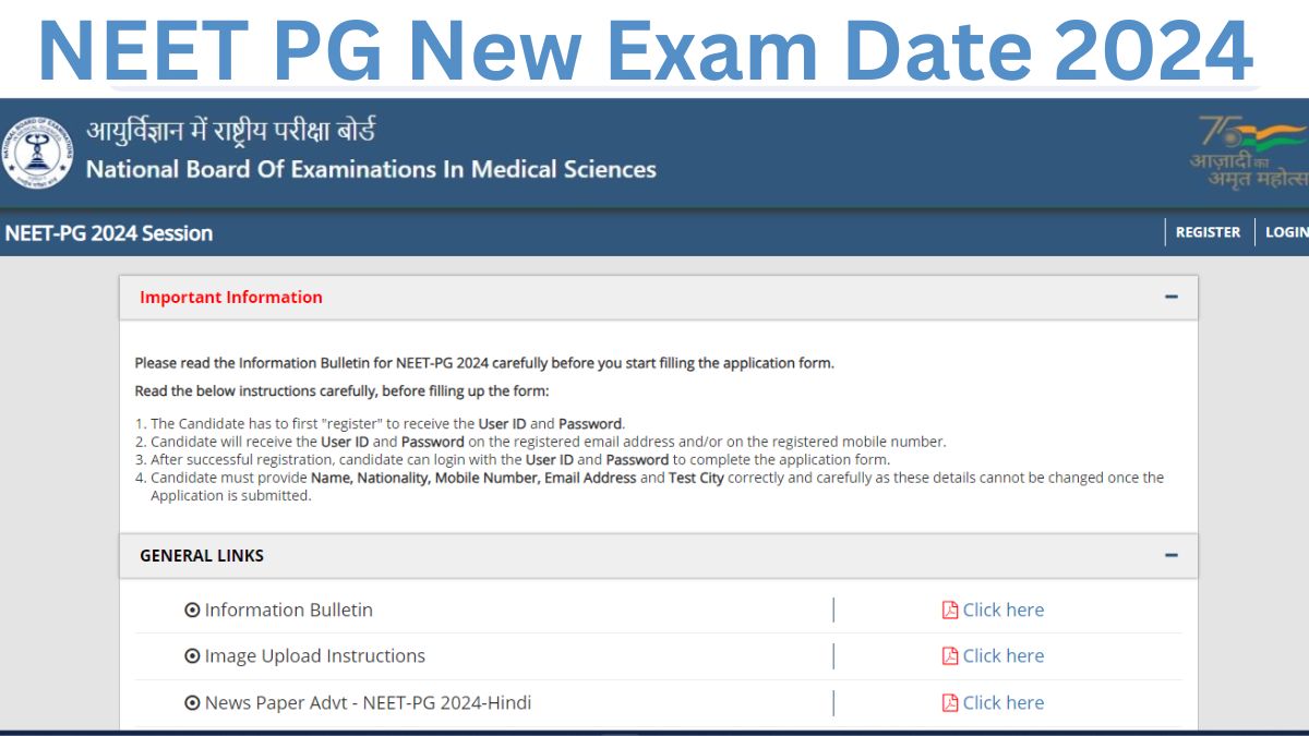NEET PG 2024 Date: NEET PG 2024 Date and Time To Be Announced Soon, Check NEET PG Exam Details ...