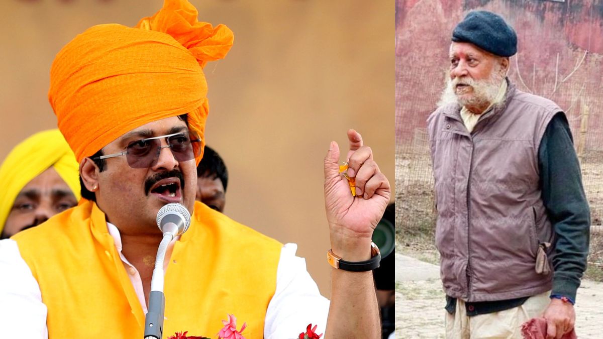 Raja Bhaiya Raghuraj Pratap Singh father Uday Pratap Singh put under house arrest uttar pradesh ...