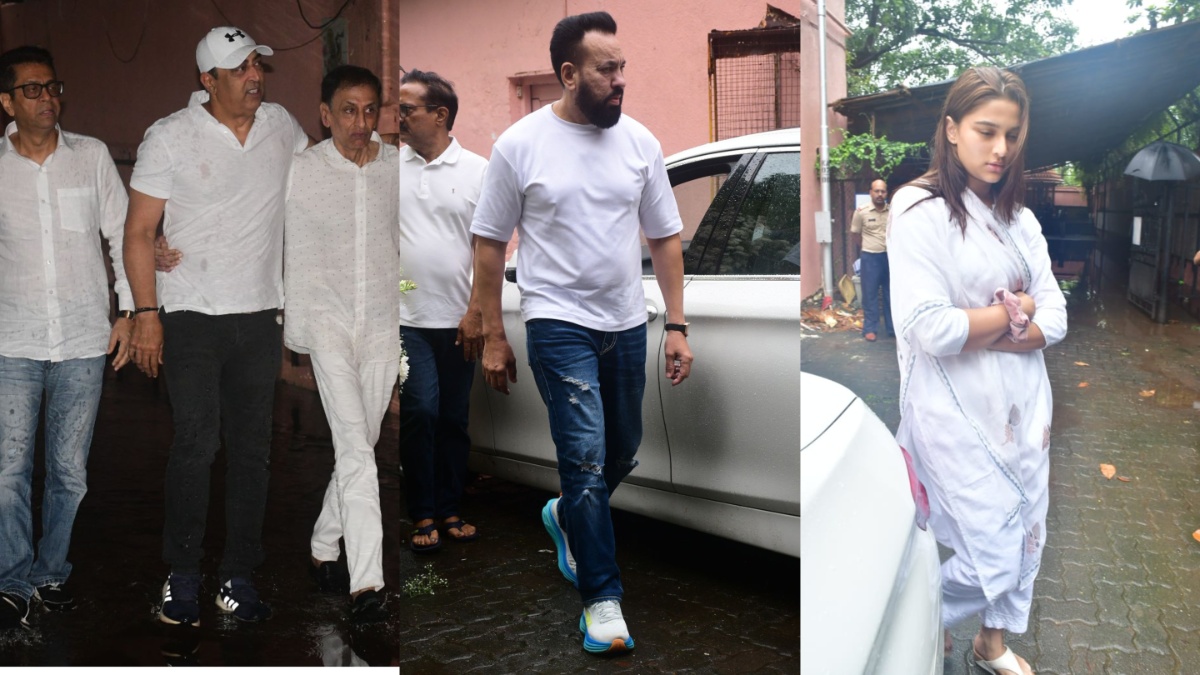 tishaa kumar last rite Bhushan Kumar Divya Khosla Ritesh deshmukh Farah ...