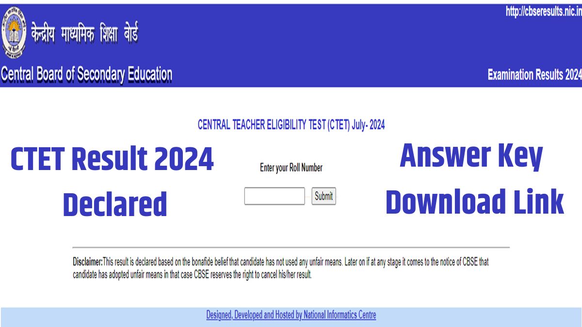 CTET Result 202 cbse Sarkari Result 2024 Download Direct Link at ctet.nic.in how to download ...