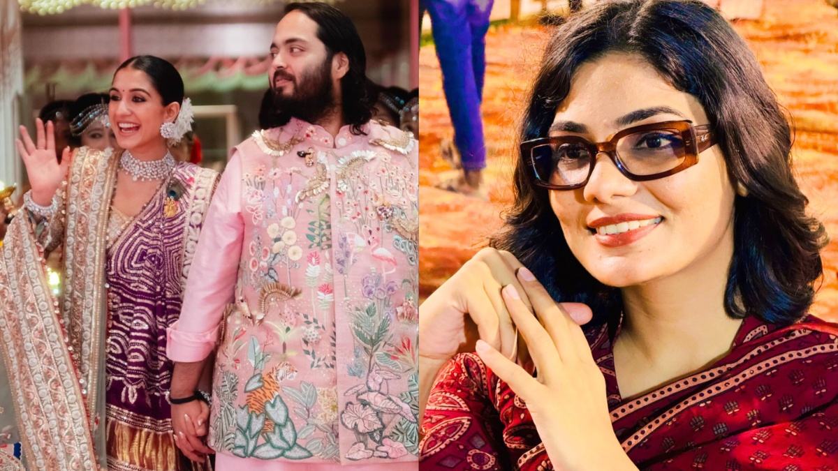 Neha Singh Rathore took a dig at Anant-Radhika wedding Ambani ke bete ...