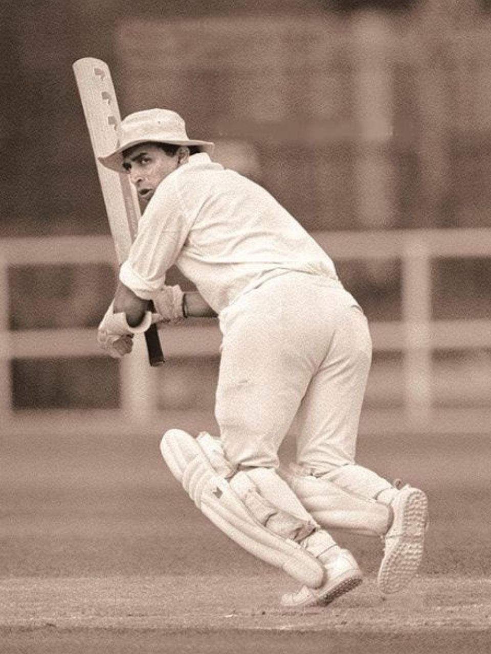 sunil gavaskar double century in all 4 innings in test cricket batting ...