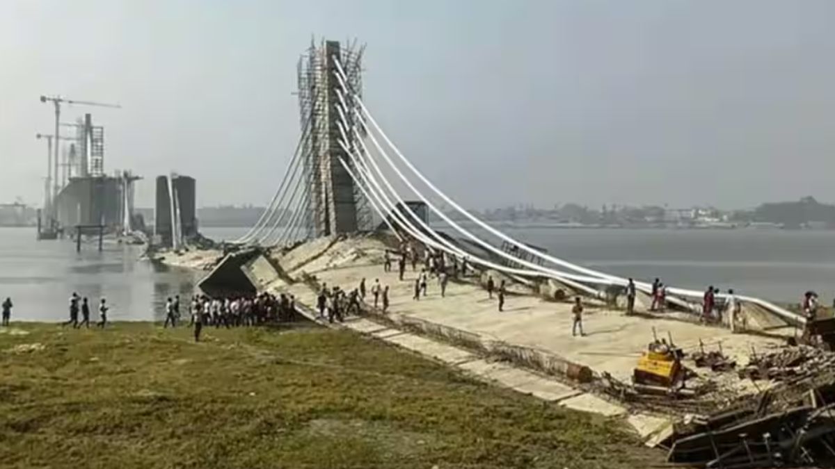 Another bridge collapses banke river sitamadhi Bihar- Bihar Bridge ...