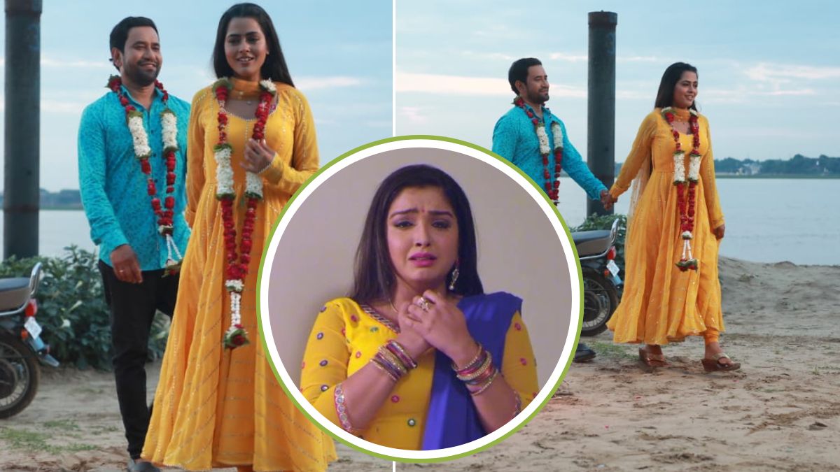 Dinesh Lal Yadav Nirahua Taking phera with Richa Dixit In Pryagraj know ...