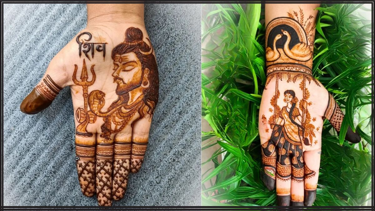 Hariyali Teej 2024 Mehndi Designs Simple Mehndi Designs for Teej 2024 ...