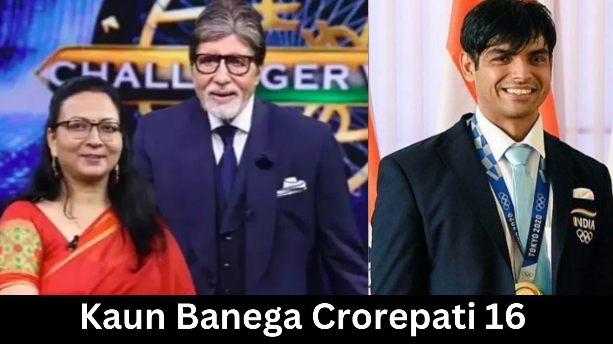 TV Adda shalini sharma could not answer about Neeraj Chopra in Kaun Banega Crorepati 16 know the ...