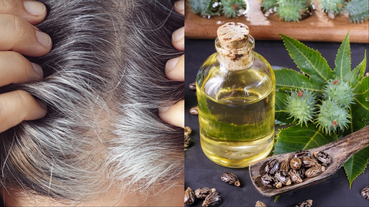 सफेद बालों को रोकने के लिए अरंडी के तेल का उपयोग कैसे करें-Castor oil ...