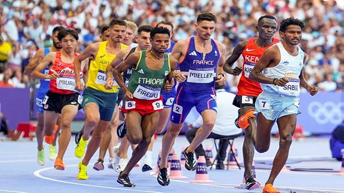 Olympics 2024 Avinash Sable historic feat first Indian man qualify 3000m steeplechase final ...