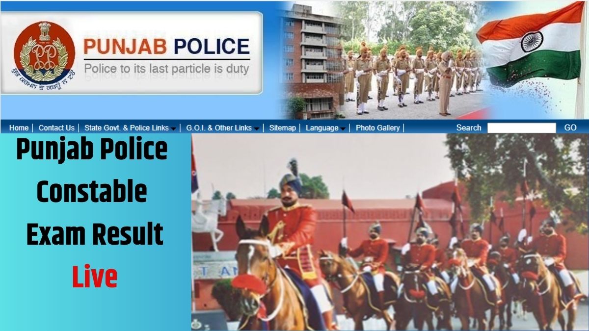 Punjab Police Constable Exam result released soon, Answer Key Cut-Off 2024 Date Kab Aayega LIVE ...