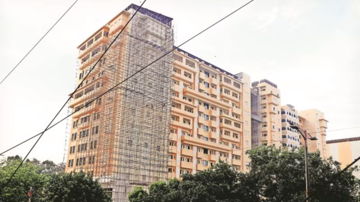 RSS new office in jhandewalan delhi urban arts commission noc lack of ...