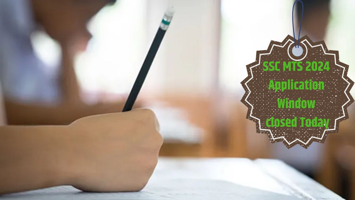 SSC MTS Exam 2024 Application window closed today apply on ssc.gov.in - SSC MTS 2024: एसएससी ...