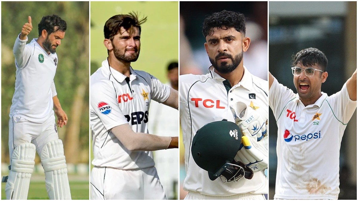 PAK vs BAN: Shaheen Afridi, Aamir Jamal, Abrar Ahmed, Kamran Ghulam ...