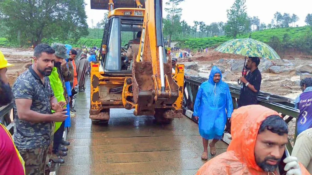 wayanad landslide rescue operation how army built bridge within 24 ...
