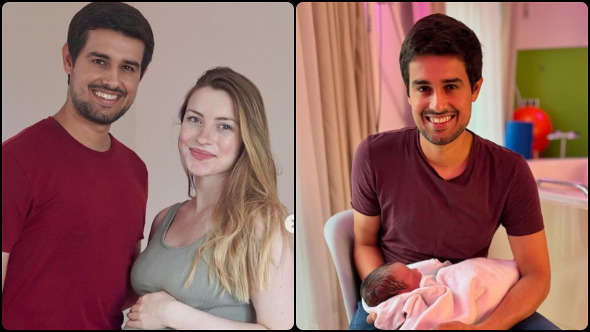 youtuber dhruv rathee become father he shares baby boy first photo on ...