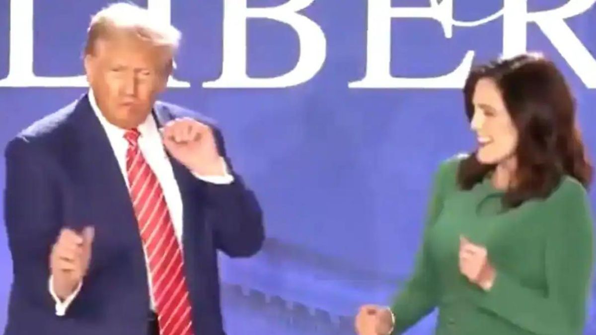 Donald Trump Dance viral video Impressive Dance Moves At US Event Viral ...