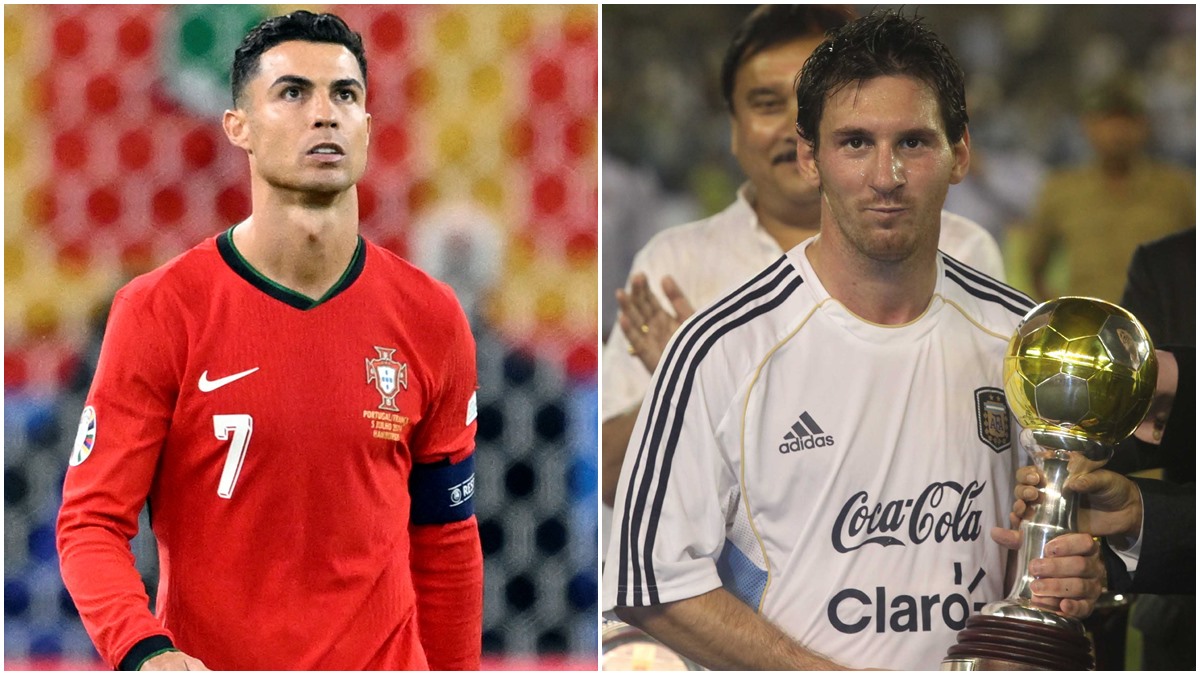cristiano ronaldo lionel messi controversy grabs coach neck delay in ...