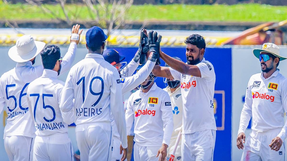 SL vs NZ Sri Lanka beat New Zealand by innings after 26 years Nishan ...