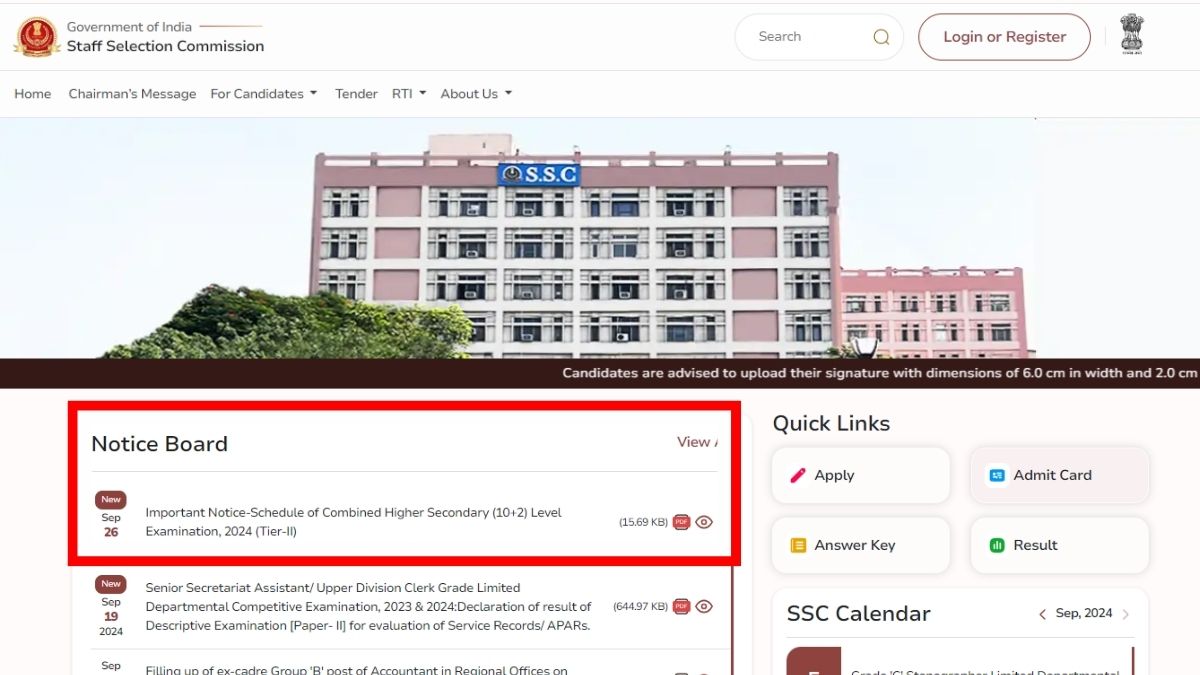 SSC CHSL 2024 Tier 2 Exam Date Announced Check Exam Pattern Syllabus Vacancies, Selection ...