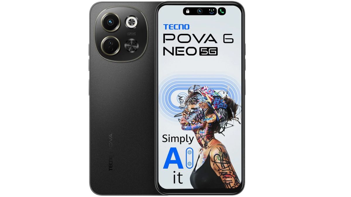 Tecno Pova 6 Neo 5G Launched Price specifications features 108MP Camera ...