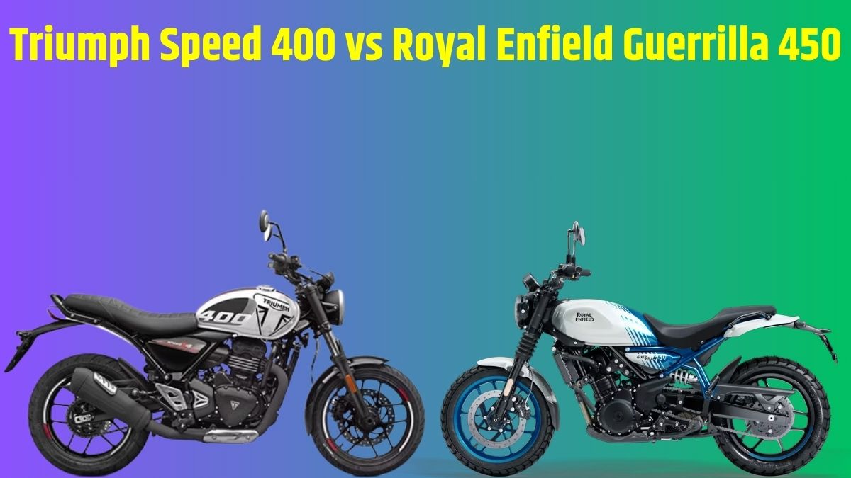 Triumph Speed 400 vs Royal Enfield Guerrilla 450: Price, Engine, Design ...