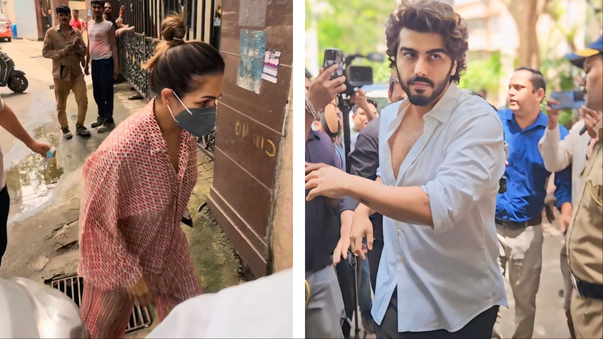 Video Arjun Kapoor arrives to meet Malaika Arora actress reaches Mumbai ...